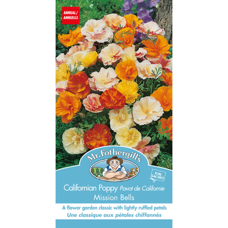 21-B – CALIFORNIAN POPPY Mission Bells | Dunvegan Gardens